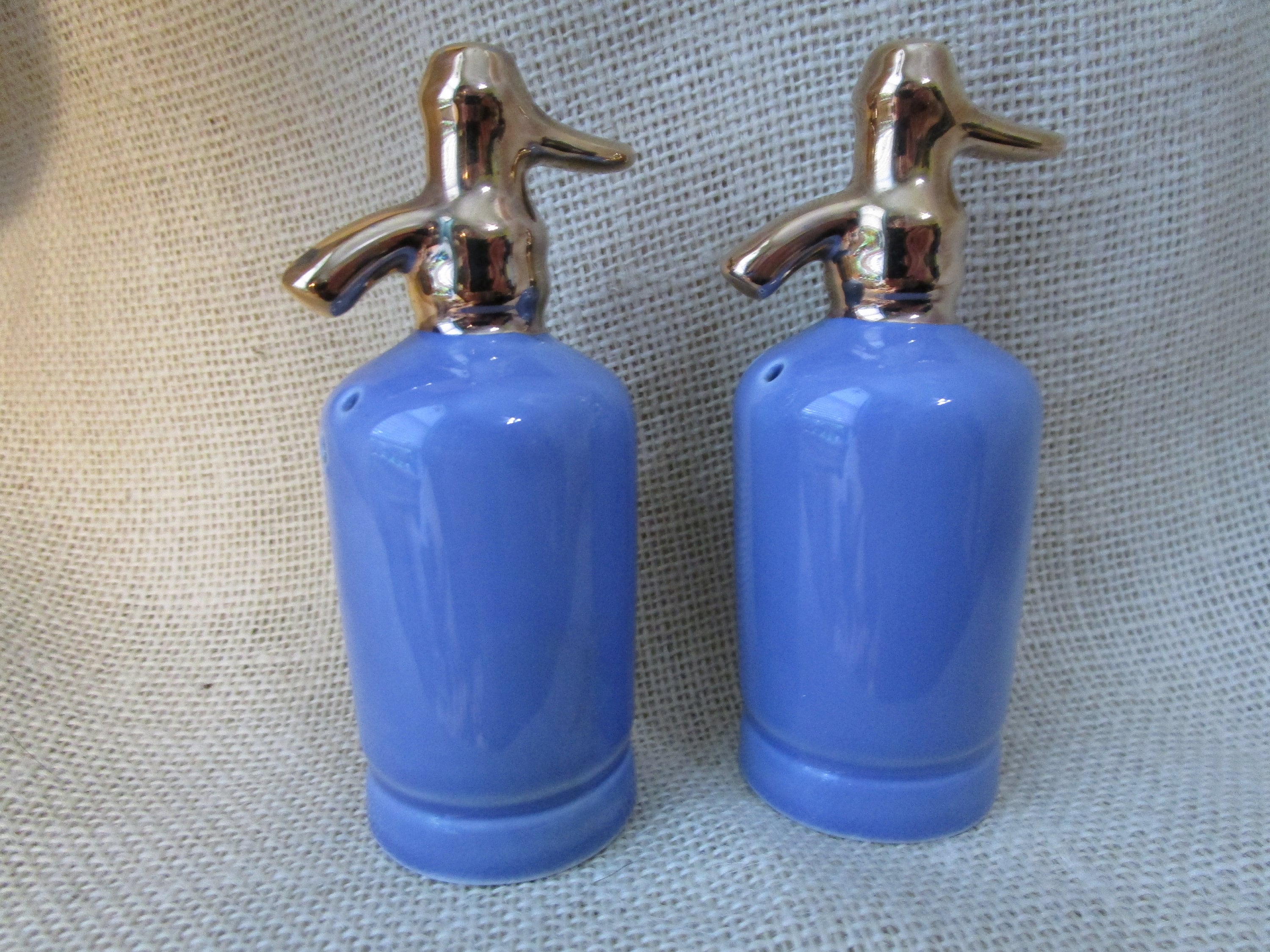 Seltzer Bottle Salt and Pepper Shaker Set - Etsy