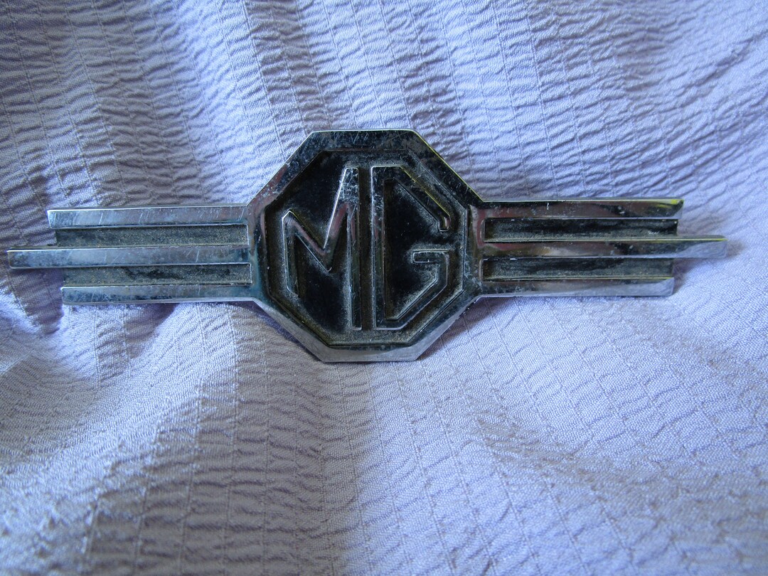 MGB , MIDGET MG Metal Dash Badge - Etsy
