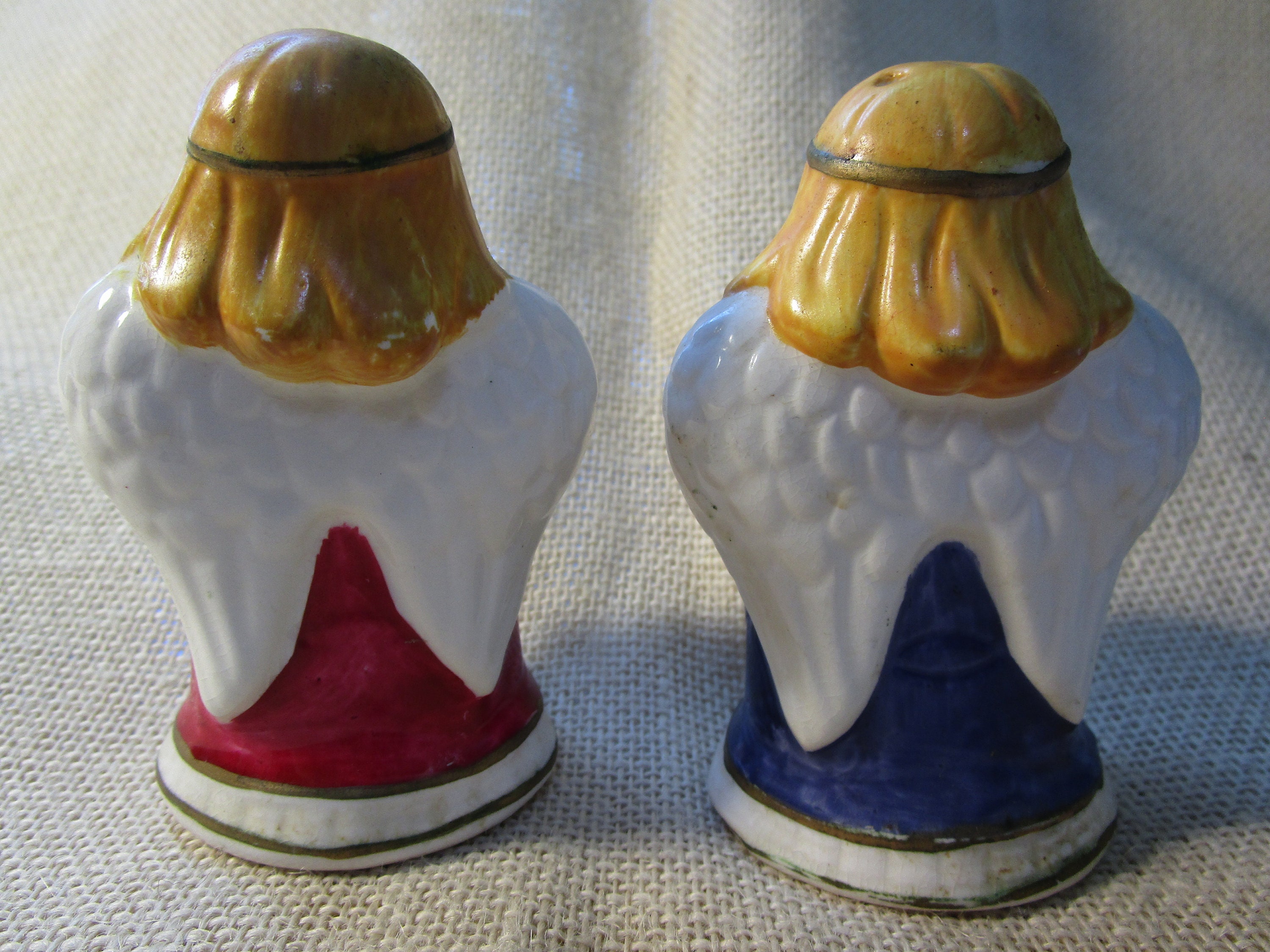 Vintage Sweet Angels Salt and Pepper Shaker Set - Etsy