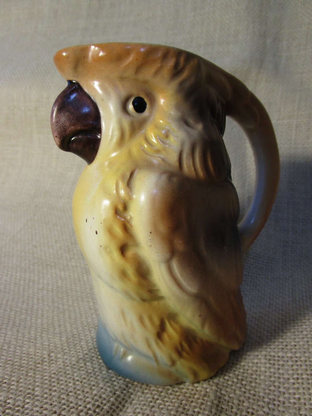 Parrot Pitcher From Czechoslovakia - Etsy