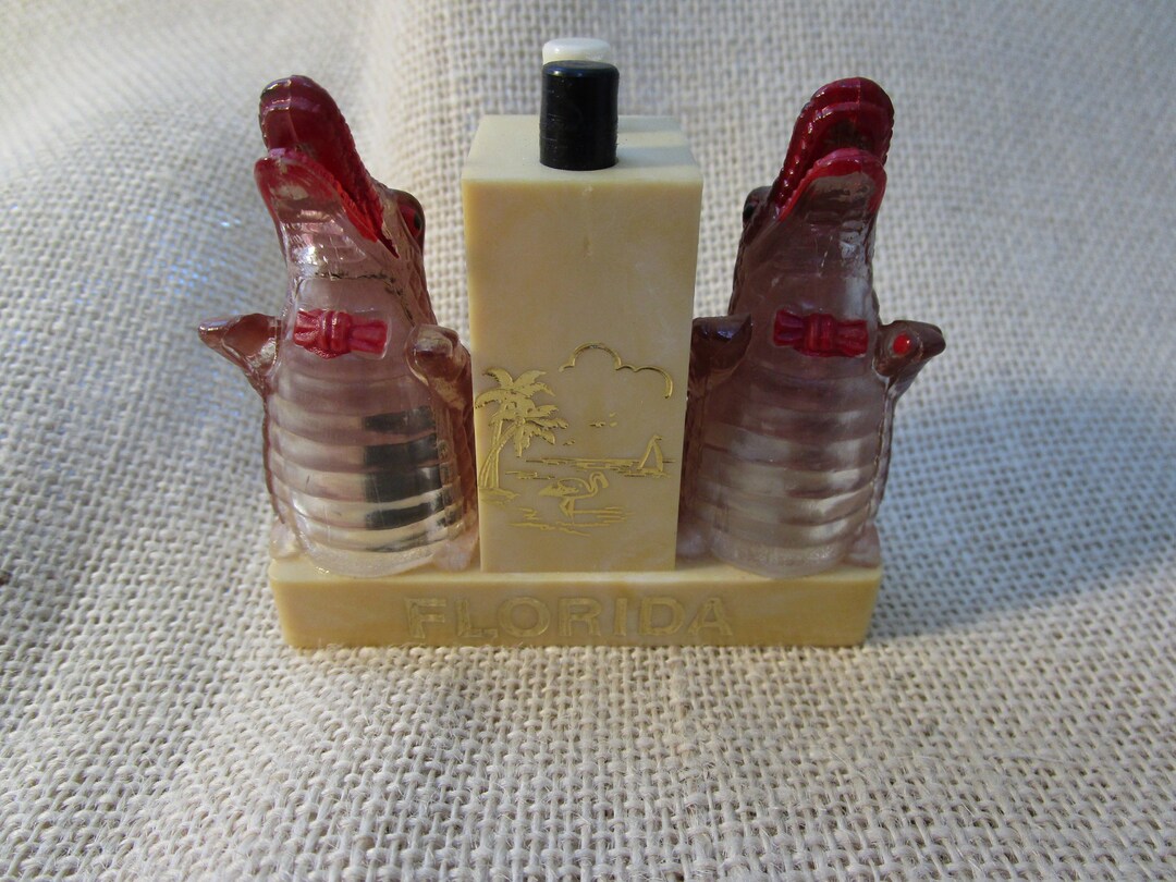 Florida Gator Salt and Pepper Shaker Set - Etsy