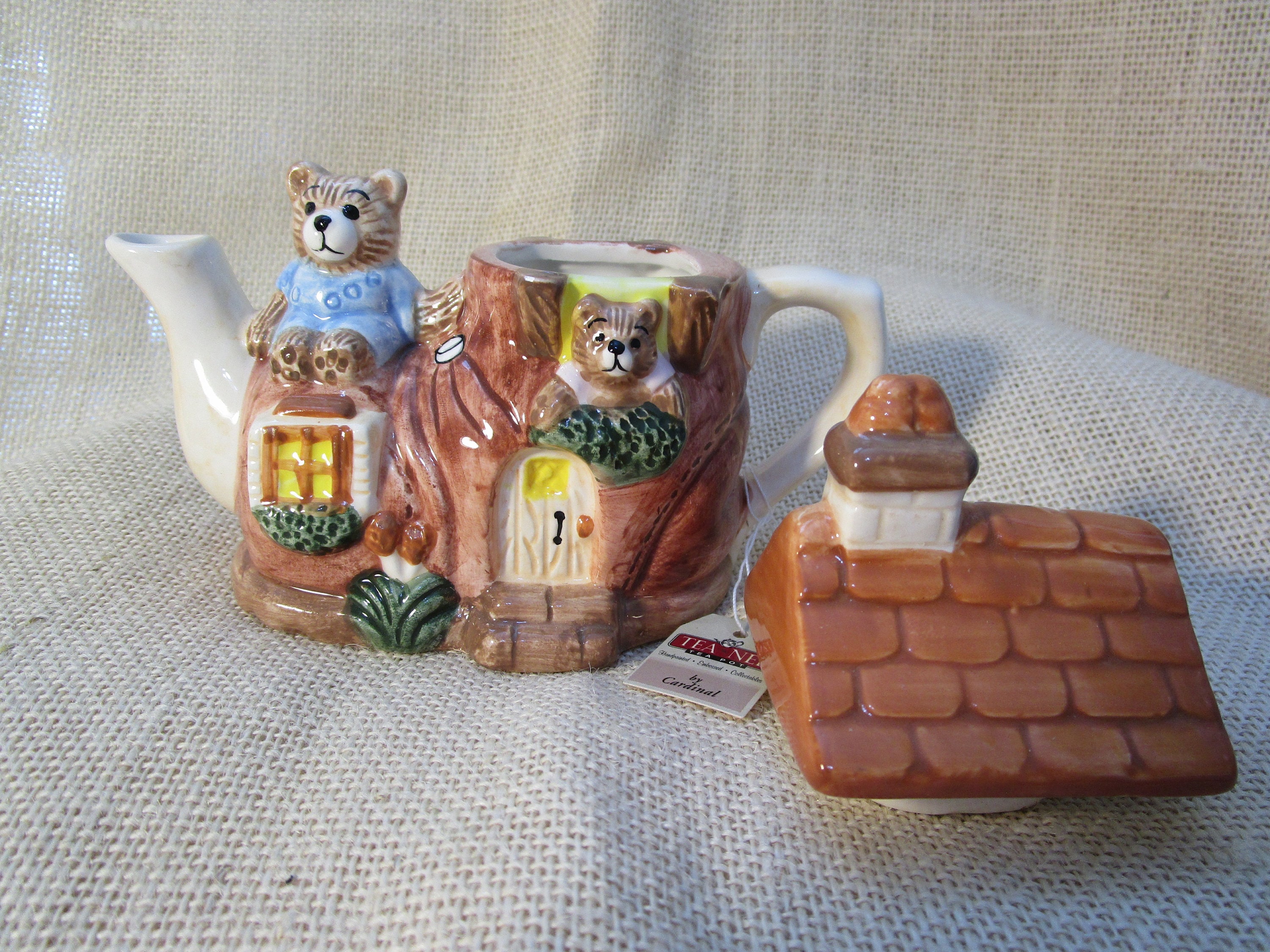 Tea-nee Teapot by Cardinal - Etsy