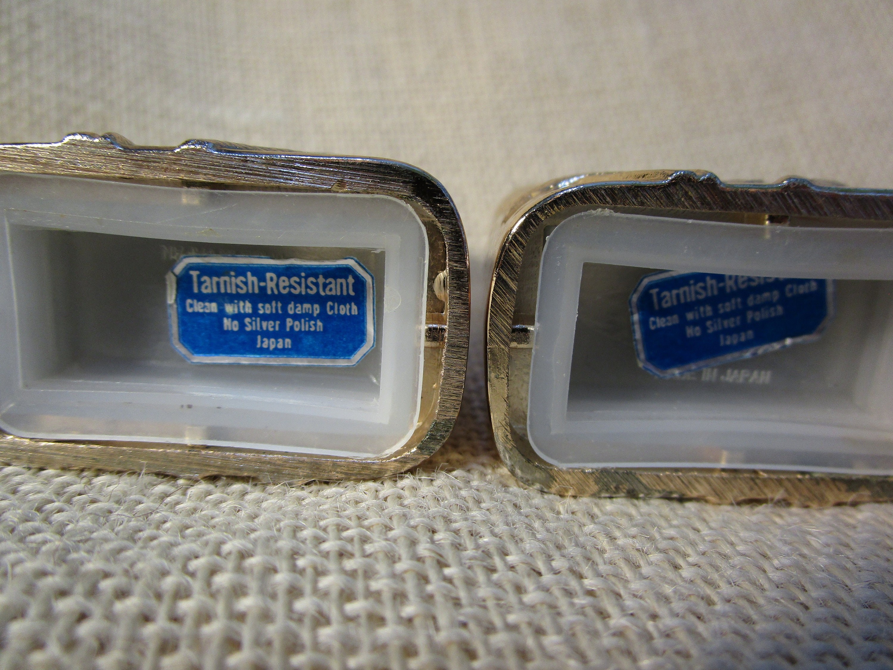 Gold Colored Heavy Metal Salt and Pepper Shaker Set - Etsy