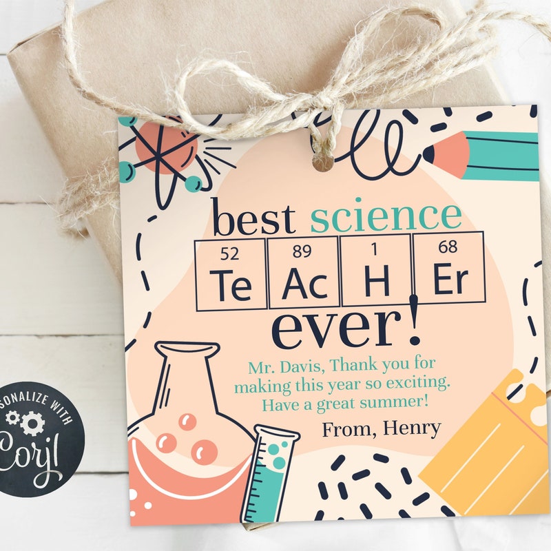 Chemistry Thank You - Etsy