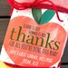 Apple Teacher Thank You Gift Tag, School is Out Summer is Here, End of ...