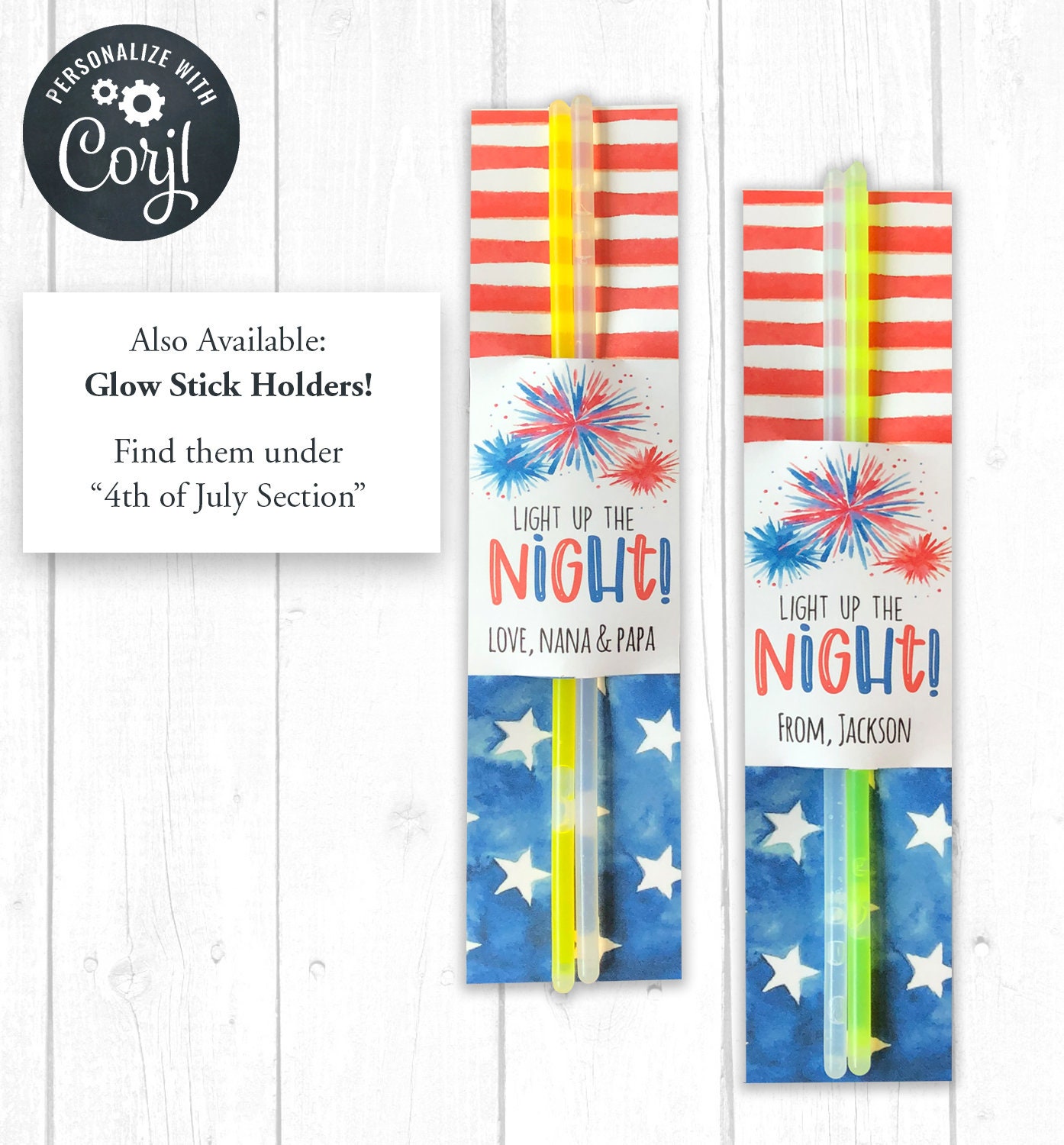 Fourth of July Sparkler Holder Have A Sparkling 4th of July - Etsy