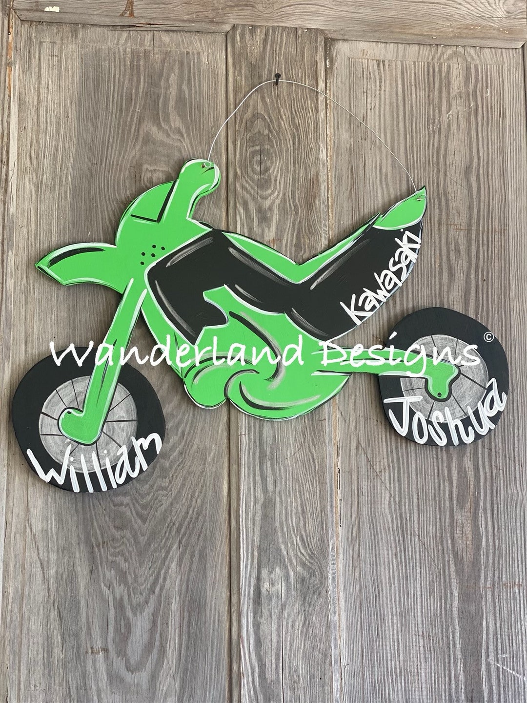 Dirt Bike Hospital Door Hanger - Etsy