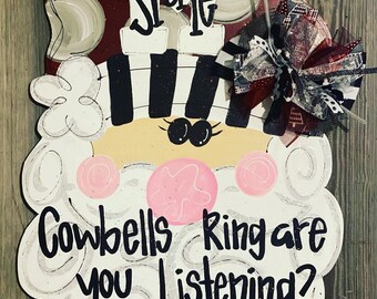 Mississippi State Door Hanger Hail State Dawgs Bulldog - Etsy