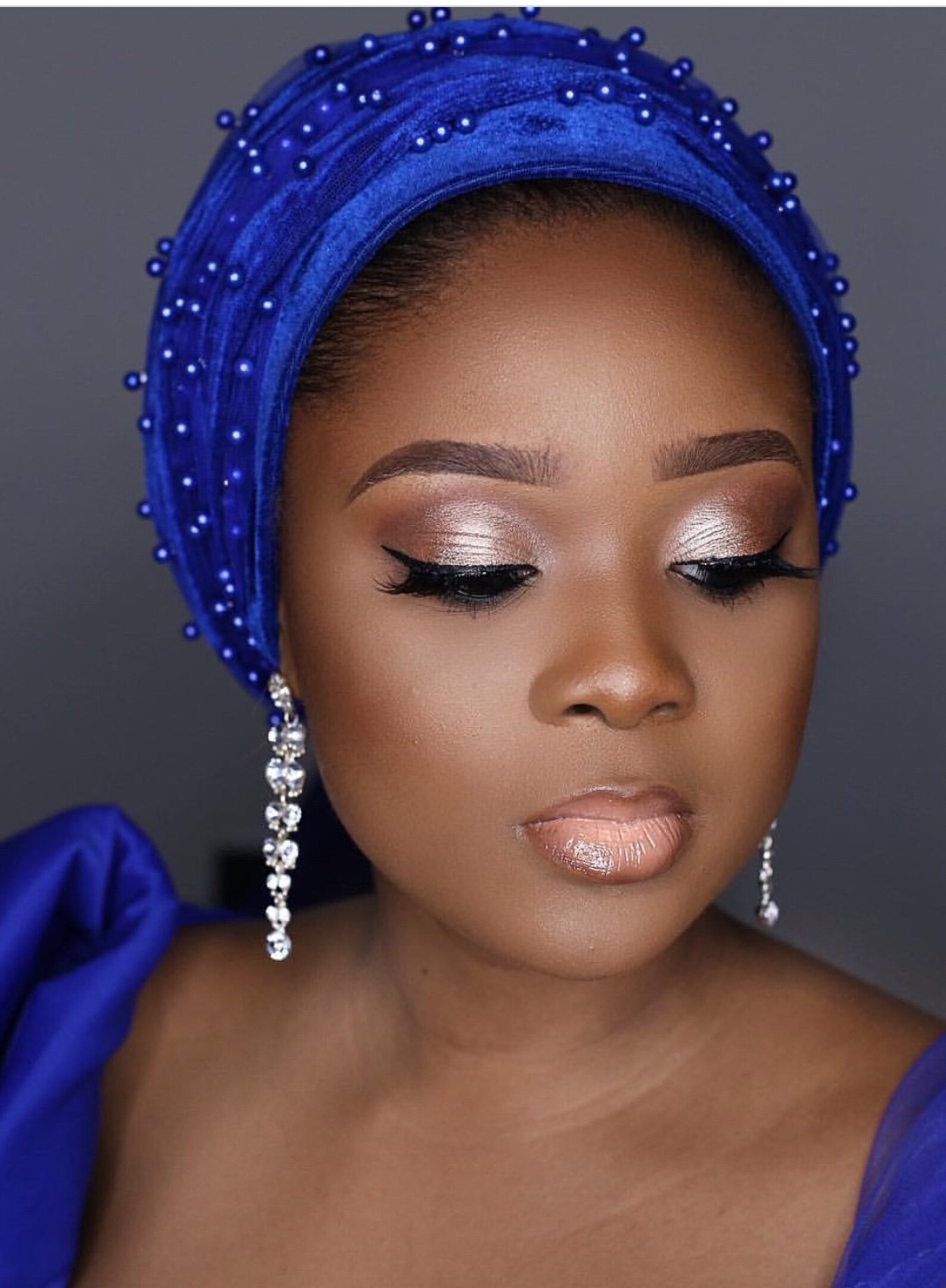 Newest Tulle Net Beaded Double Hand Velvet Turban Cap Headwrap, Hijab ...