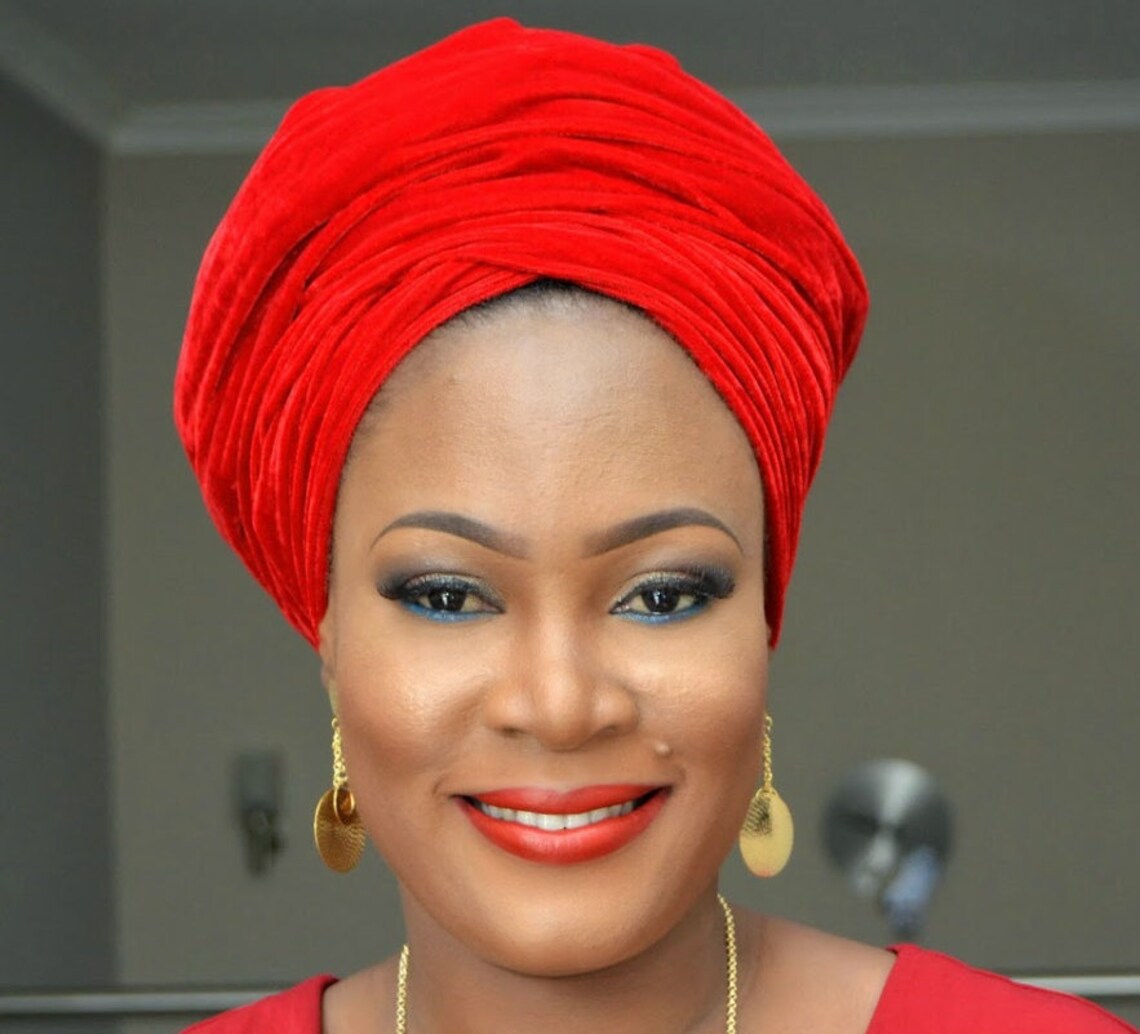 Double Hand Velvet Head Wrap, Hijab Head Wrap, One Size Fit All. - Etsy