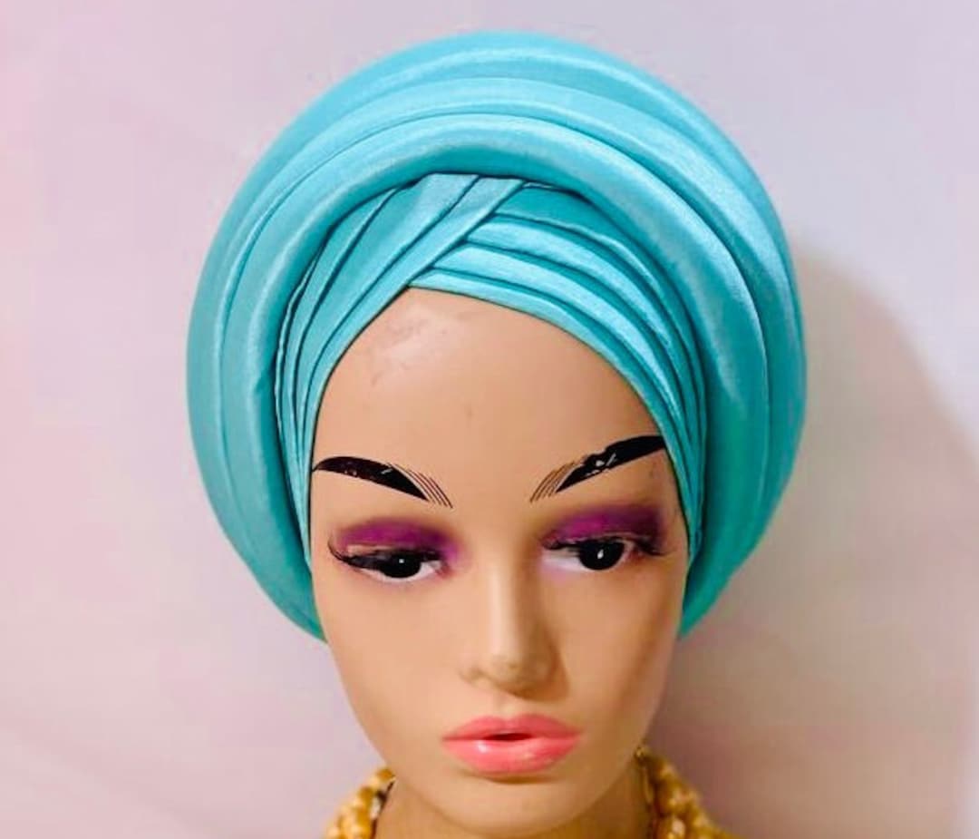 Ready to Wear Head Tie, Turban, Auto Gele, Women, Nigerian - Etsy