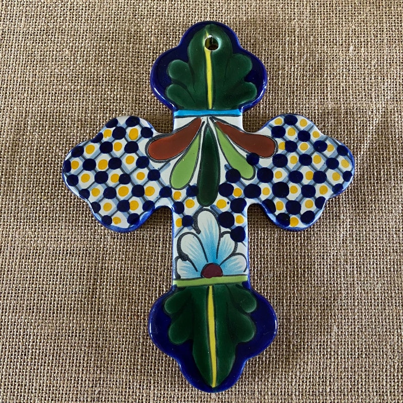 Pottery Cross - Etsy