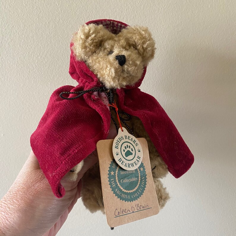 Vintage 6 Jointed Plush Teddy Bear Retired Boyds Bear - Etsy