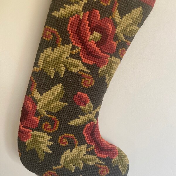Needlepoint Stocking - Etsy