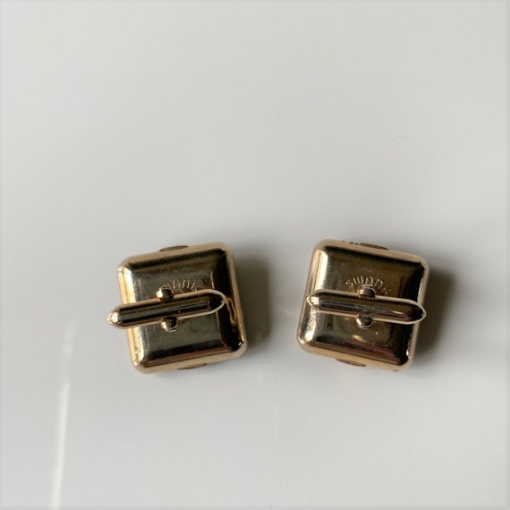 Vintage Swank Medieval Knight Cuff Links, Spartan War… - Gem