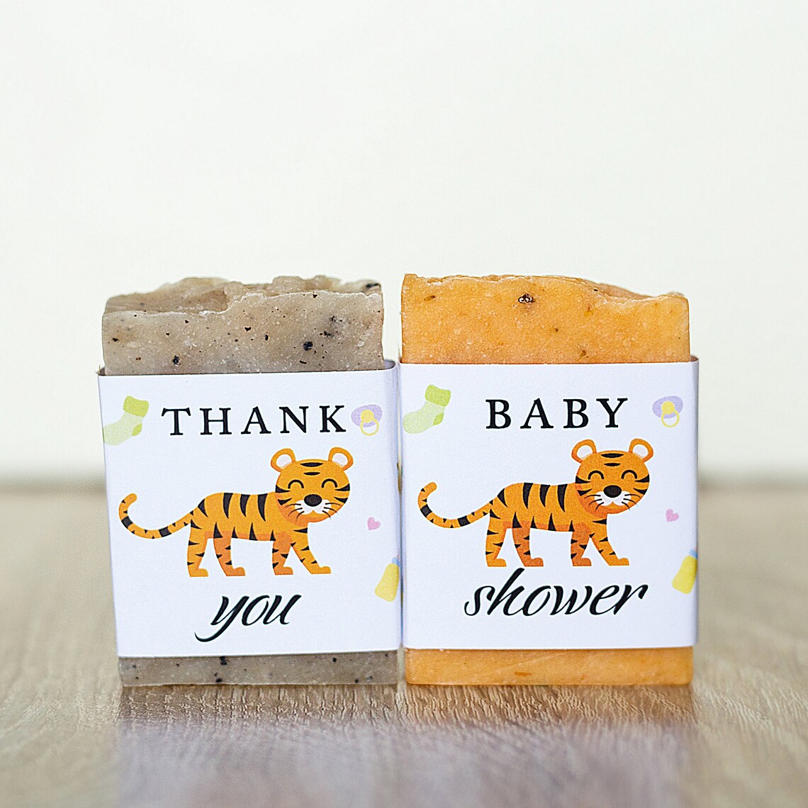 Tiger Baby Shower Tiger Soap Favors Safari Baby Shower Jungle | Etsy