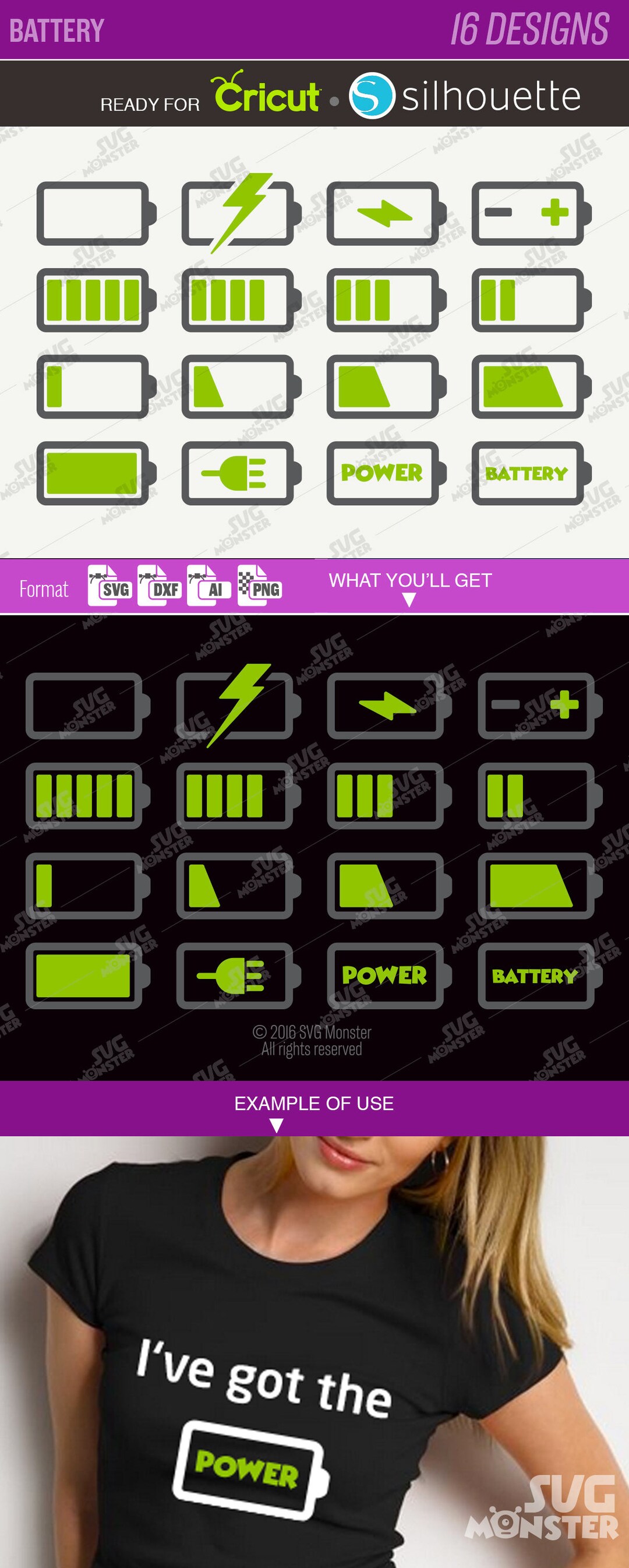 BATTERY Svg Mom Svg Monogram Files Mom Battery Svg Mama Battery Svg ...