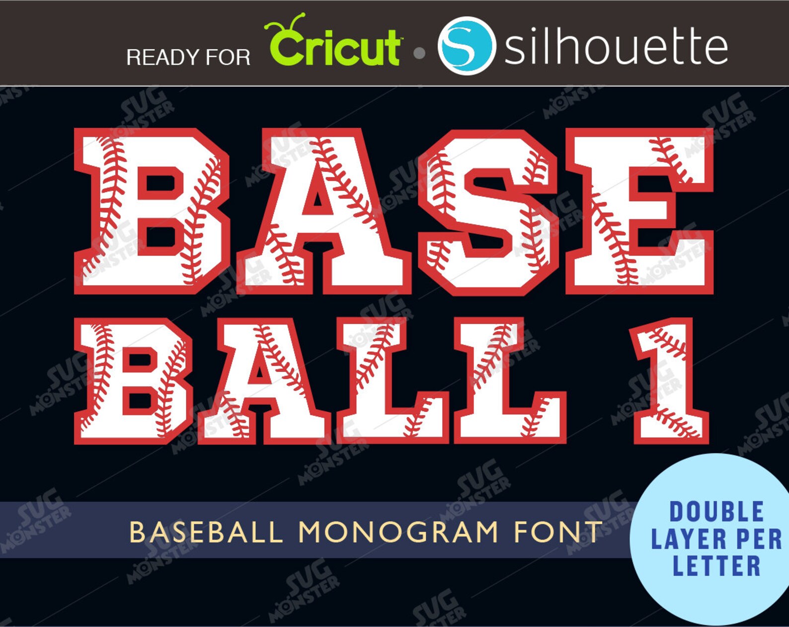 BASEBALL FONT SVG Baseball Svg Baseball Mom Svg Baseball | Etsy