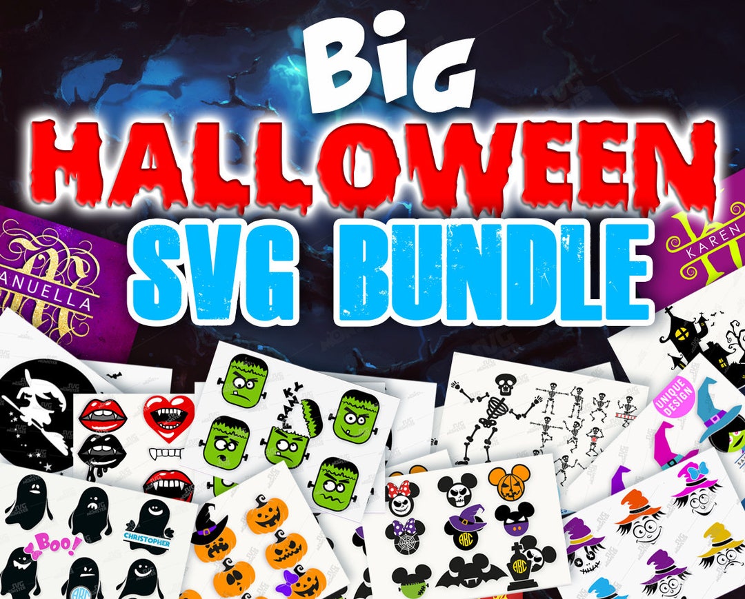 SVG HALLOWEEN SVG Bundle Halloween Bundle Svg Halloween Svg Halloween ...