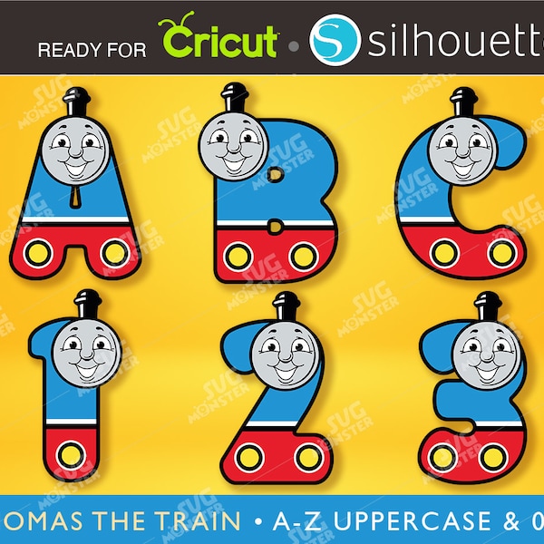Thomas the Train Svg - Etsy