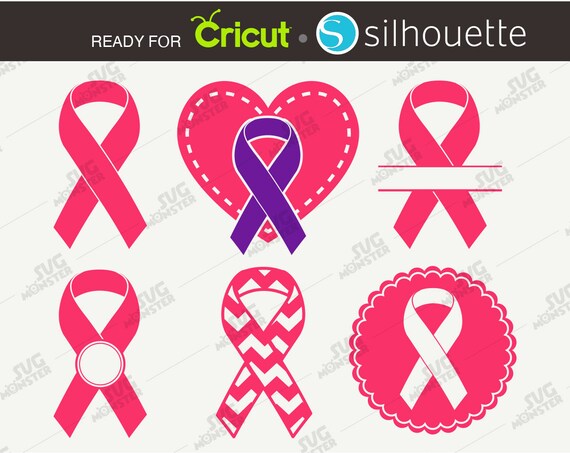 CANCER Svg Fight Symbol Svg Circle Border Clipart Eight - Etsy