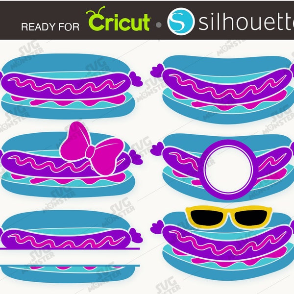 Hotdog Clipart - Etsy