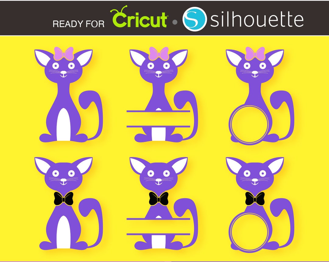 CAT SVG PET Cut Files for Electronic Vinyl Cutter Cameo Cricut Dxf ...