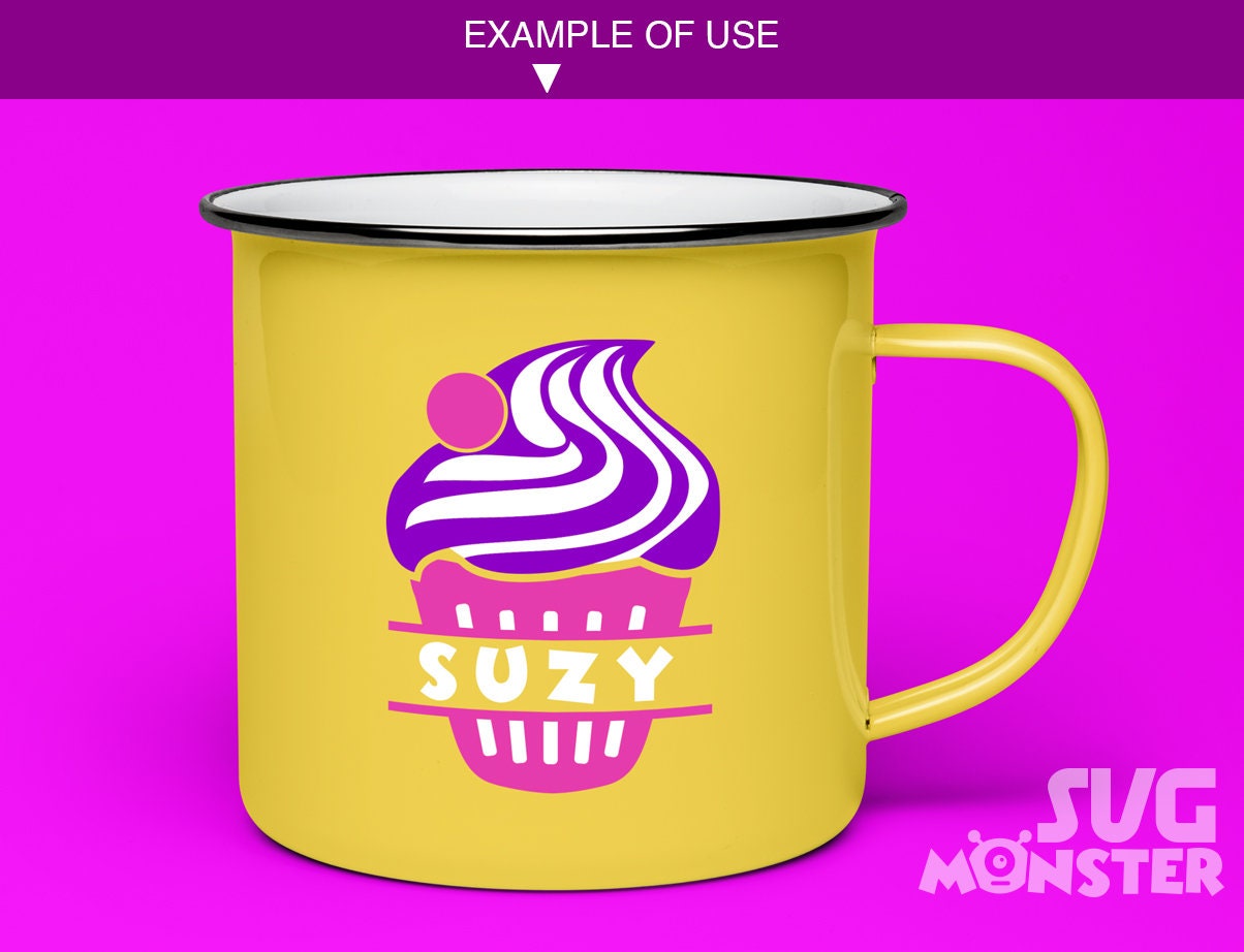 CUPCAKE Svg Cake Svg Sweatmeat Svg Circle Border Clipart | Etsy UK