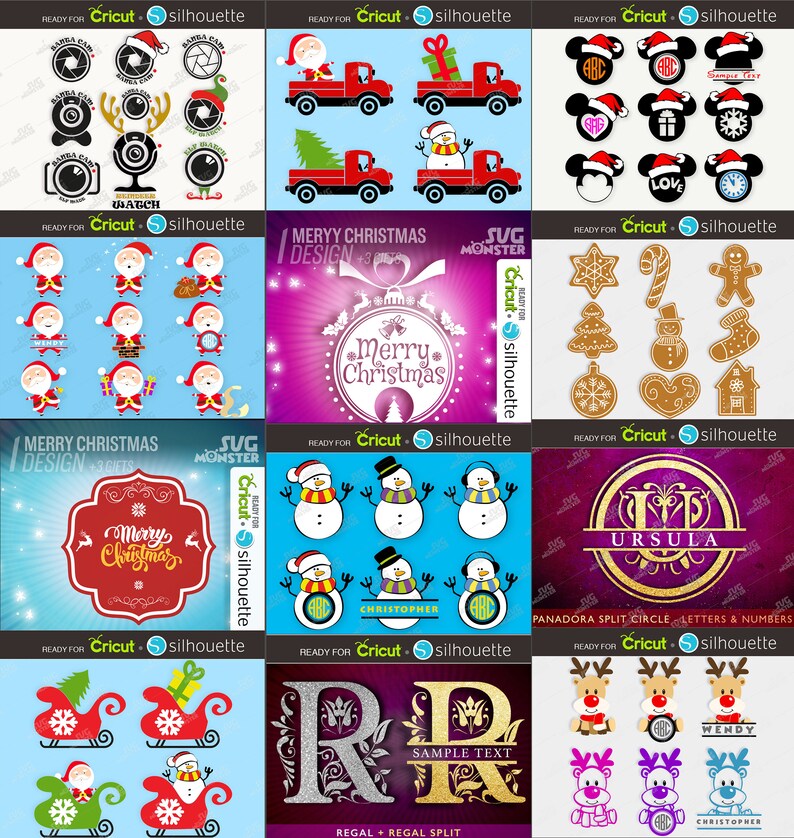 Christmas SVG Christmas Svg File Christmas Svg Bundle - Etsy