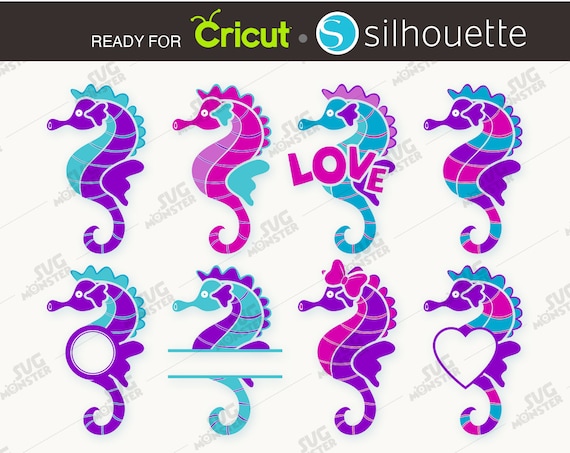 Cricut Seahorse Designs
