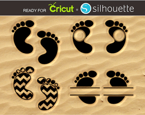 FOOT Svg STEP SVG Monogram Frame Feet Clipart Human Foot | Etsy