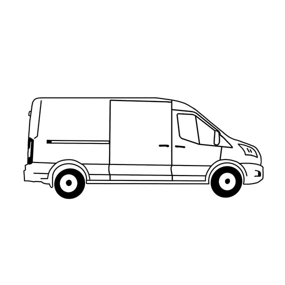 Camper Van Sprinter Van Machine Embroidery Design - Etsy