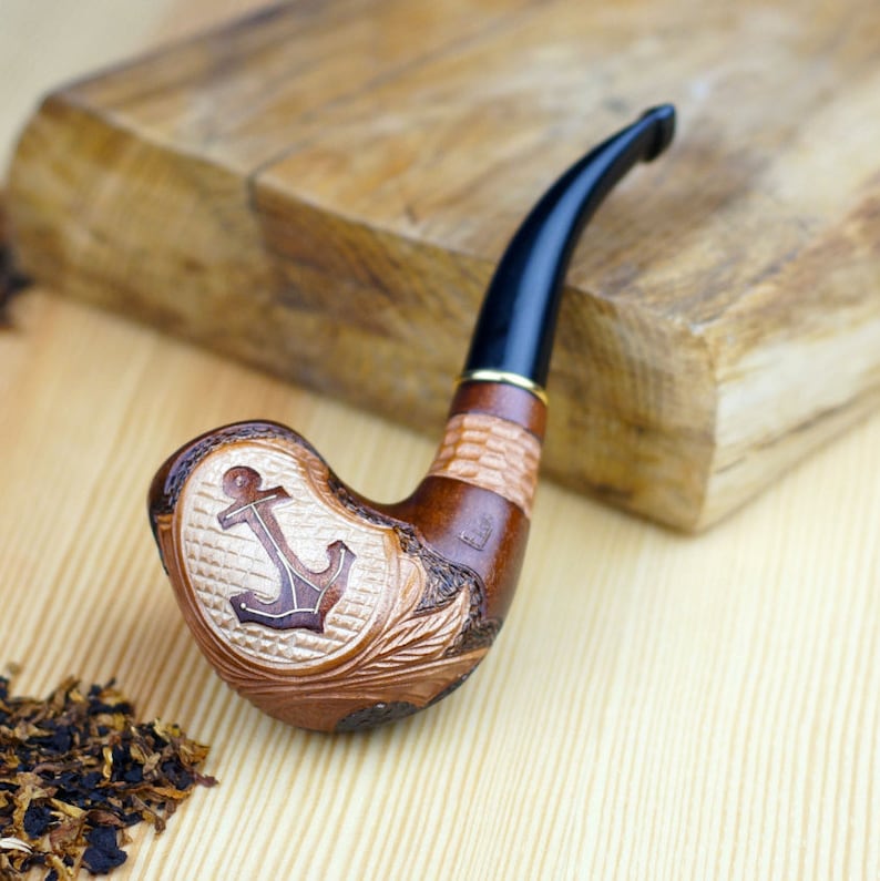 Pipa de fumar Pipa de tabaco Pipas de madera exclusivas | Etsy
