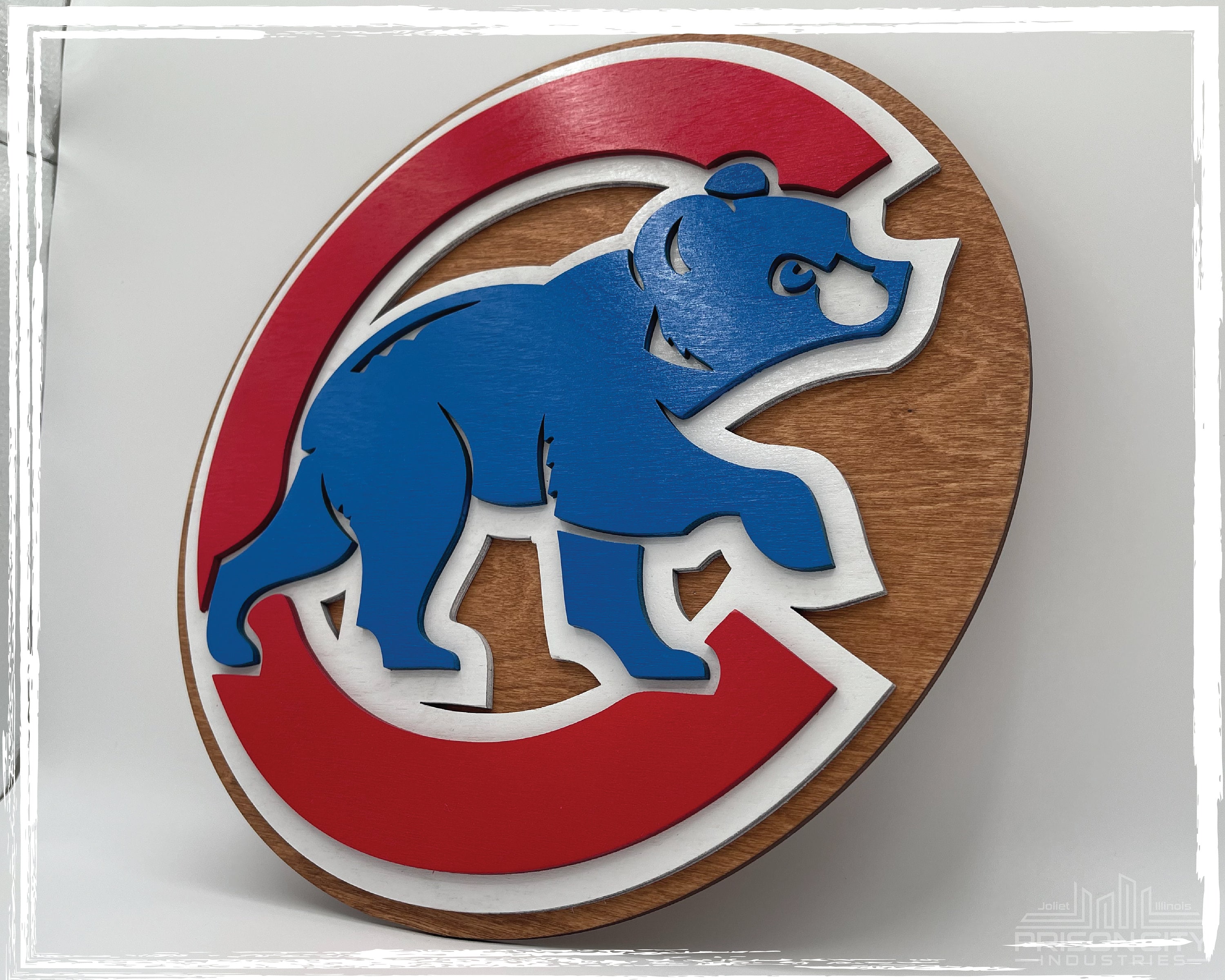 Chicago Cubs Sign Cubs Wall Art MLB Fan Gift Cubs Home Decor Cubs Man ...