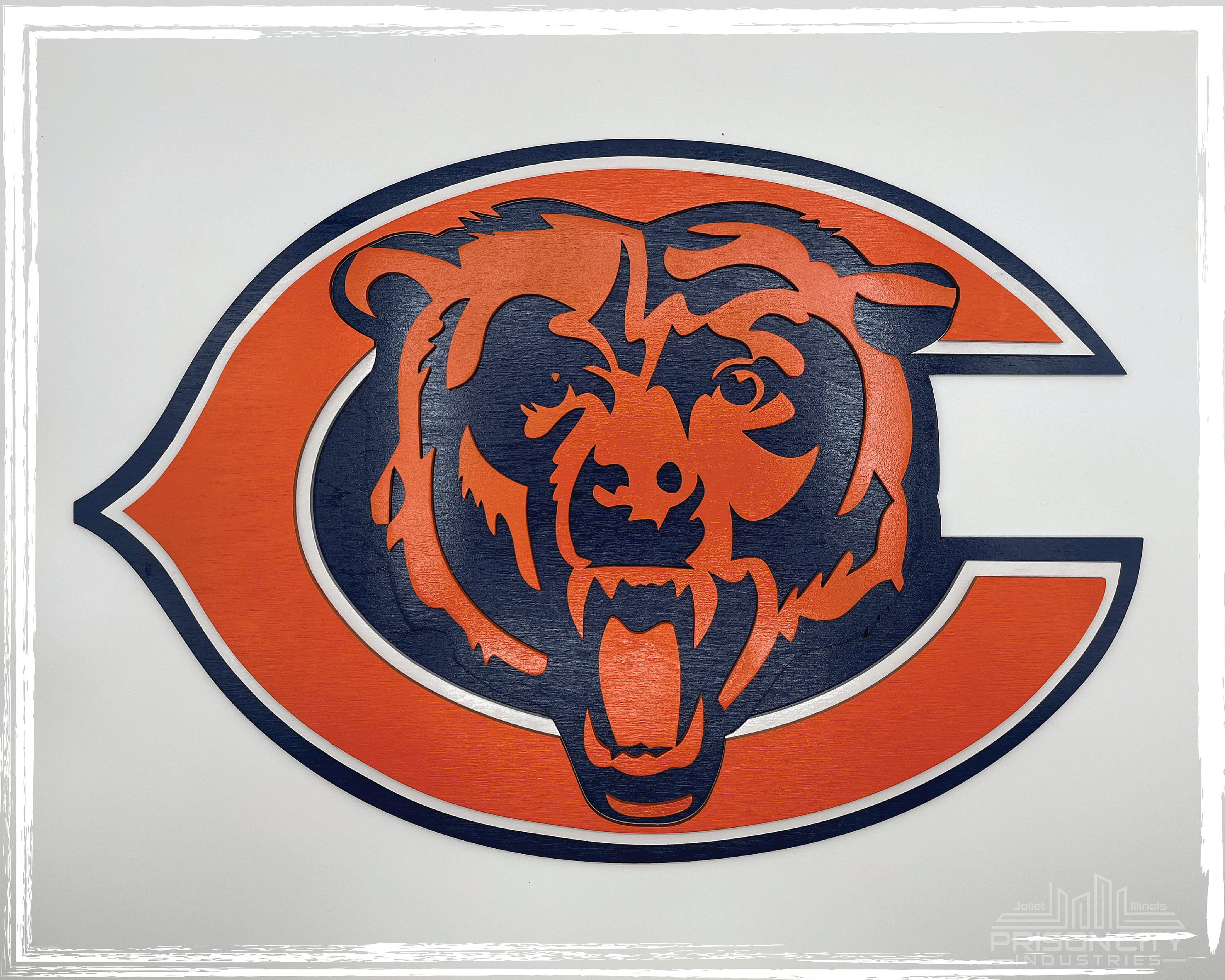 Custom Chicago Bears Sign Personalized NFL Team Wall Art Chicago Bears ...