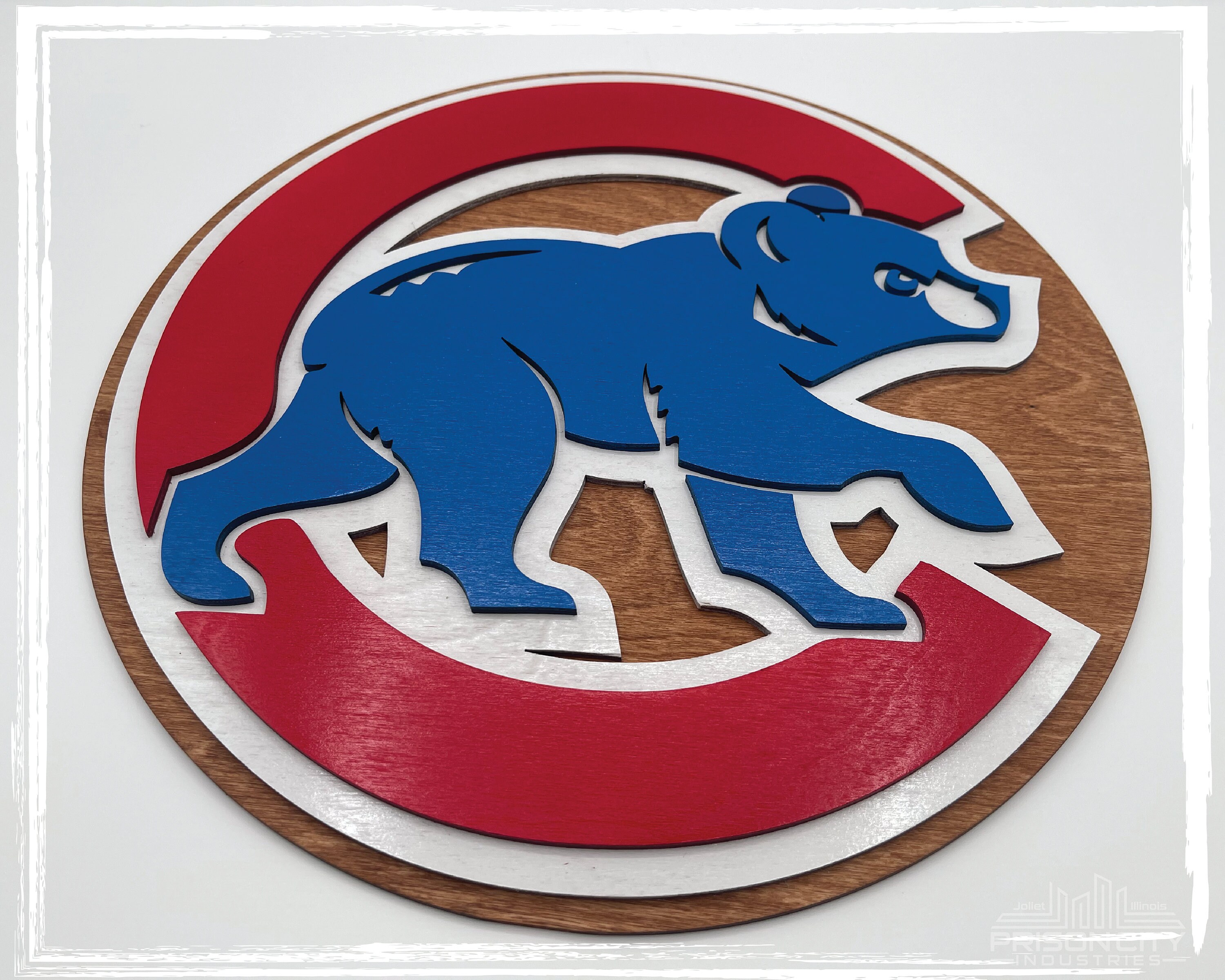Chicago Cubs Sign Cubs Wall Art MLB Fan Gift Cubs Home Decor Cubs Man ...