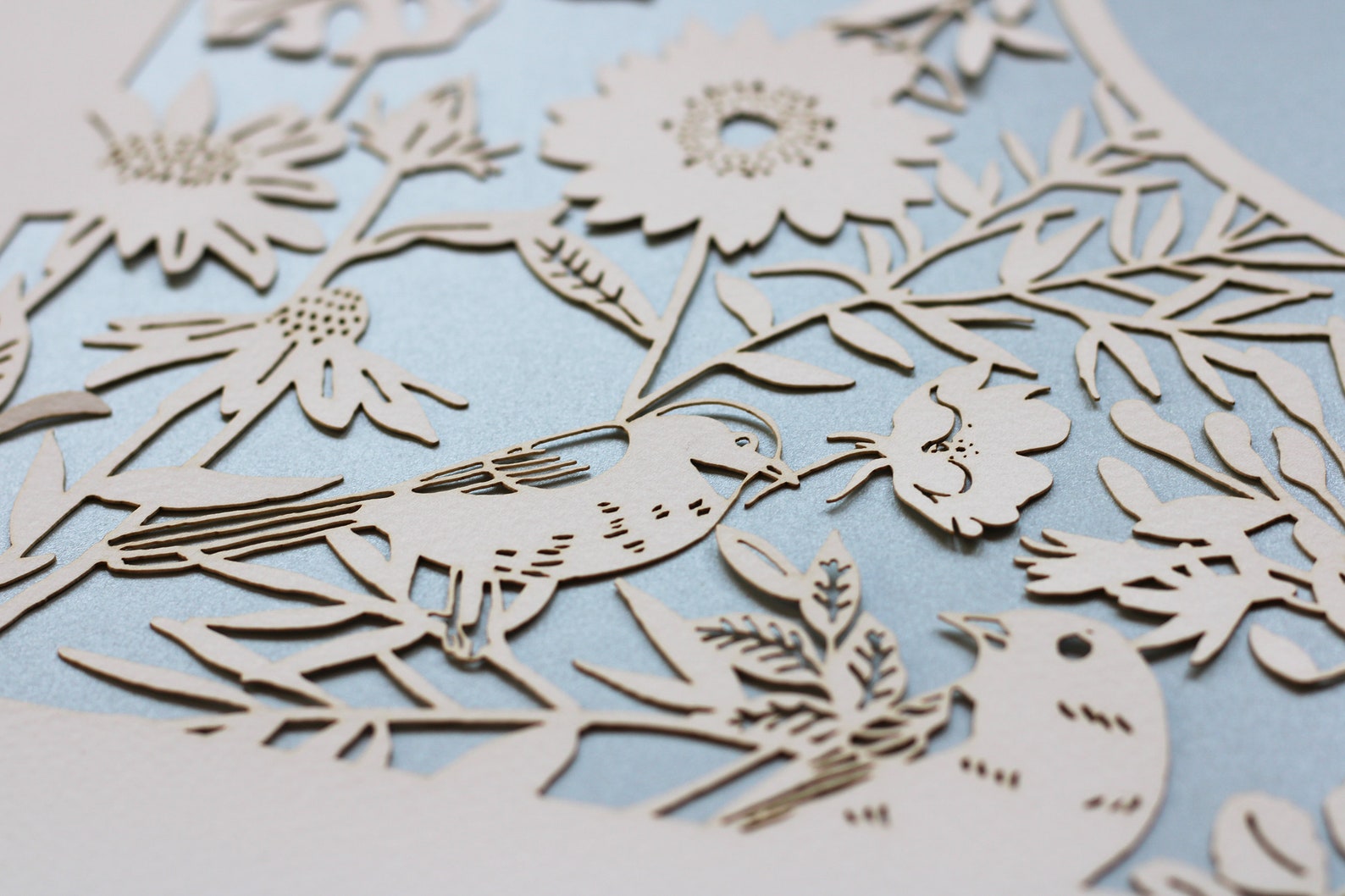 Wild Flowers Papercut Ketubah Custom Ketubah | Etsy