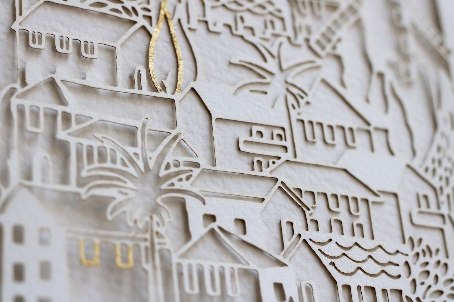 Papercut Jerusalem Ketubah Lasercut Interfaith Ketubah - Etsy Israel