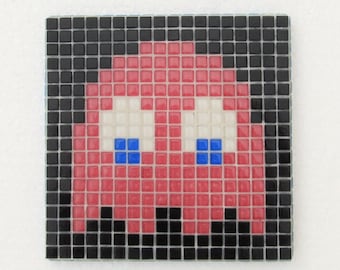 Original Pacman Mosaic Wall Art Pacman Vintage Video Game | Etsy