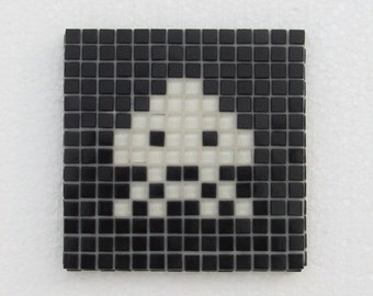 Original Space Invaders Mosaic Wall Art Vintage Arcade Game | Etsy