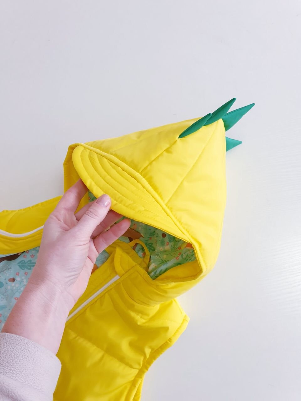Yellow Dino Kids Vest Dinosaurvcostume Birthday Party Halloween Gift ...