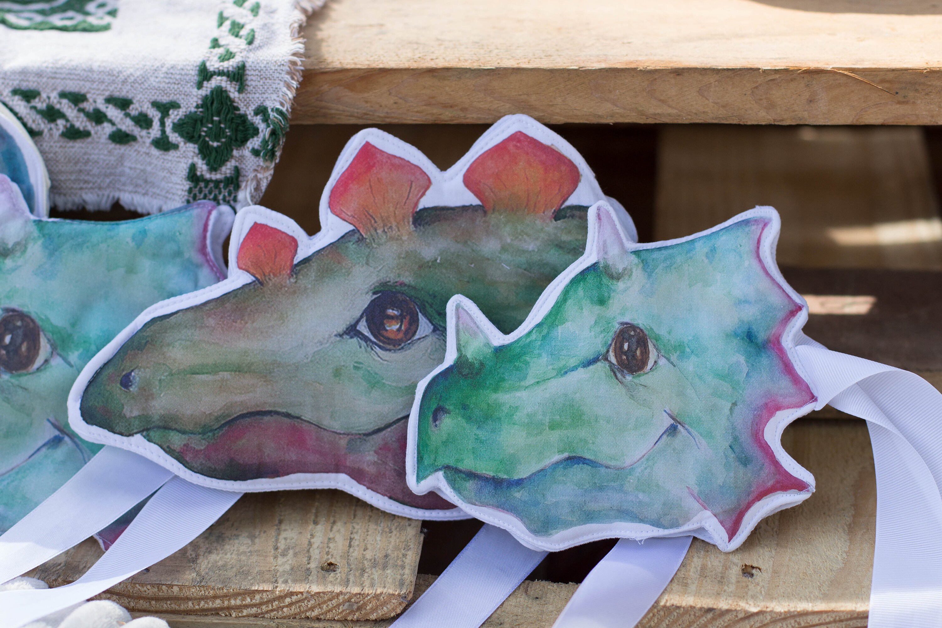 Stegosaurus Kids Mask, Dinosaur Party Masks Birthday, Christmas Mask ...