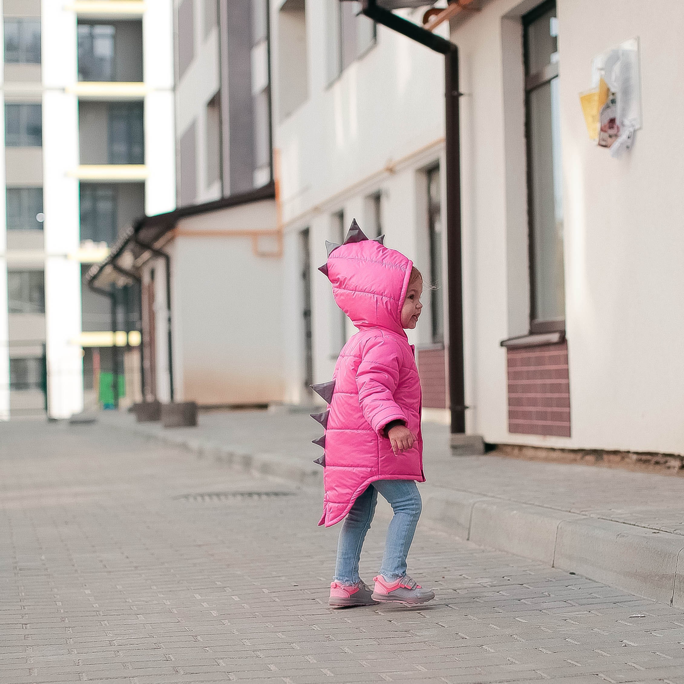 Pink Jacket Outerwear Dinosaur Kids, Dinosaur Clothes, Winter Coat ...