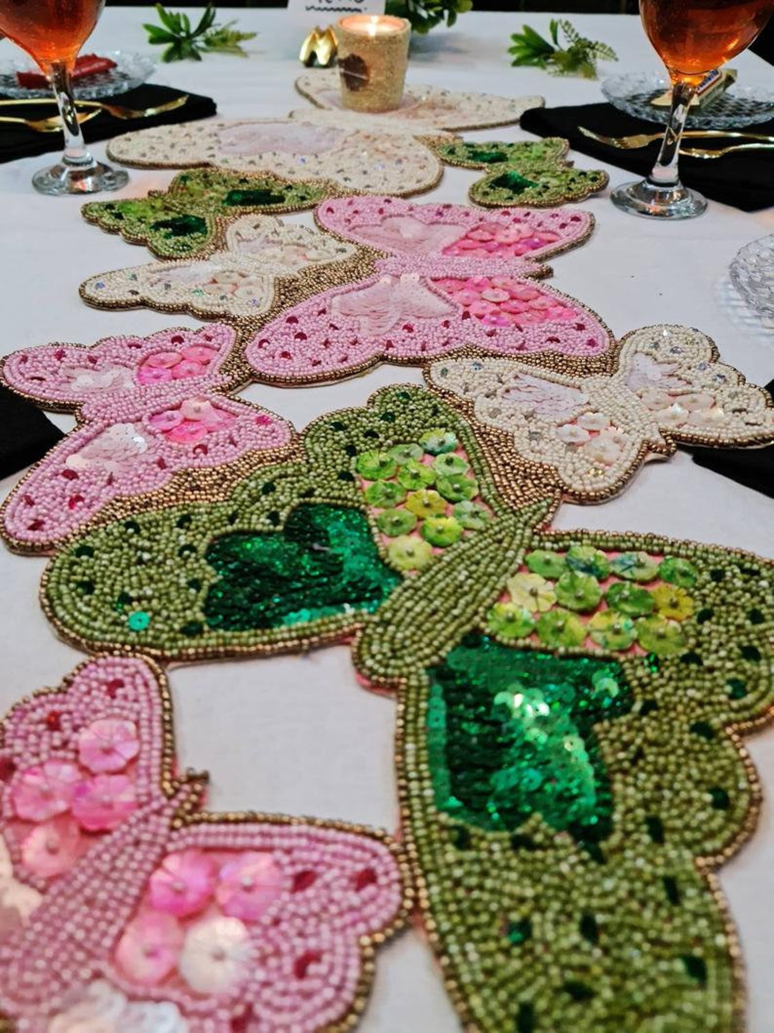 Butterfly Table Runner - Etsy