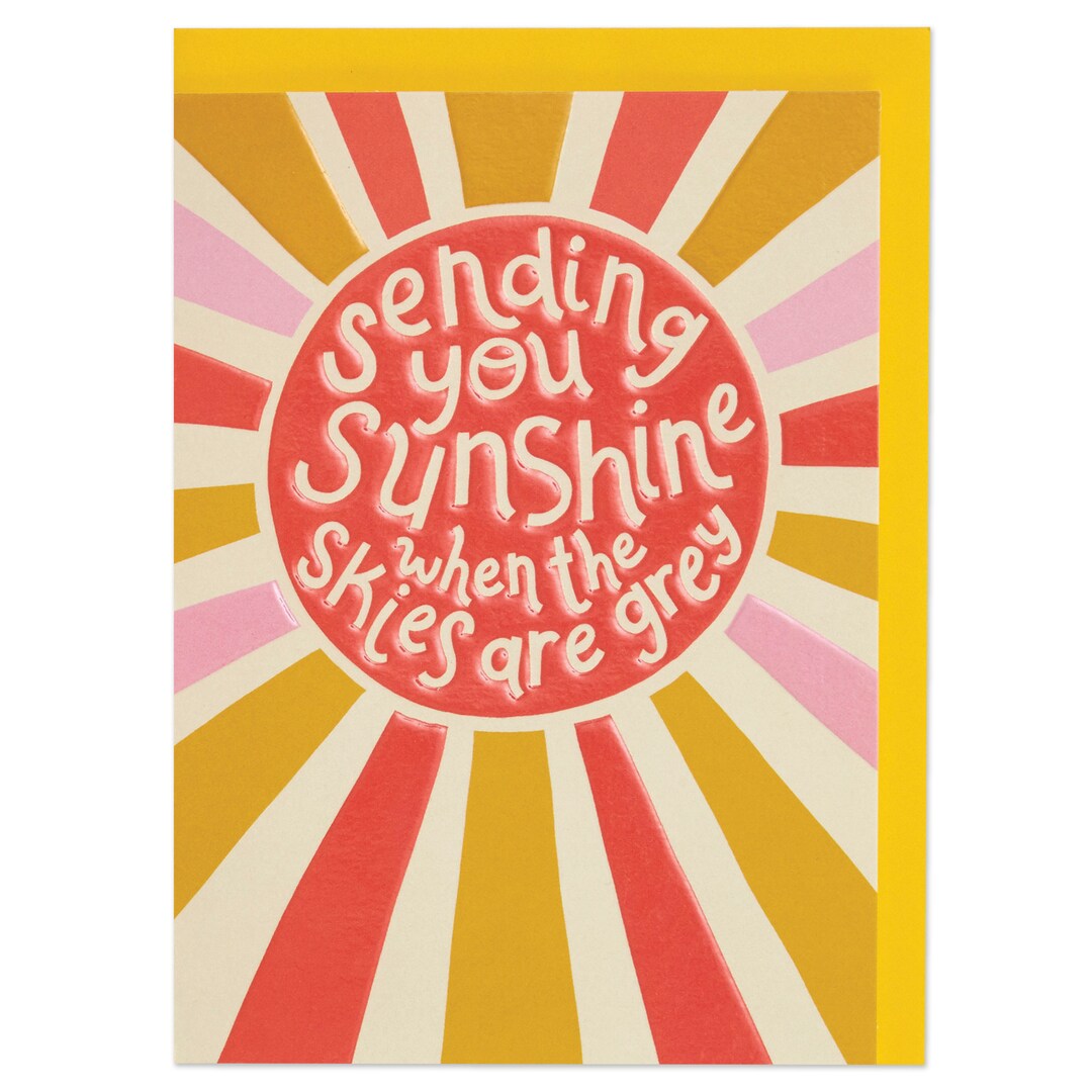 Sending You Sunshine When the Skies Are Grey - Etsy
