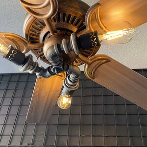 Vintage Old World Bronze Celling Fan - Etsy