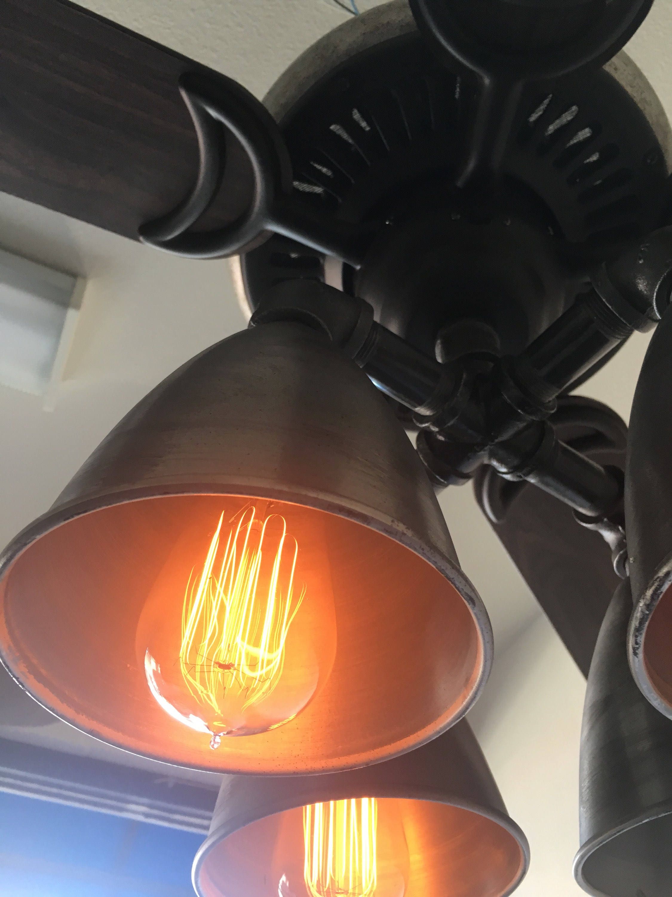 Industrial Vintage Ceiling Fan - Etsy