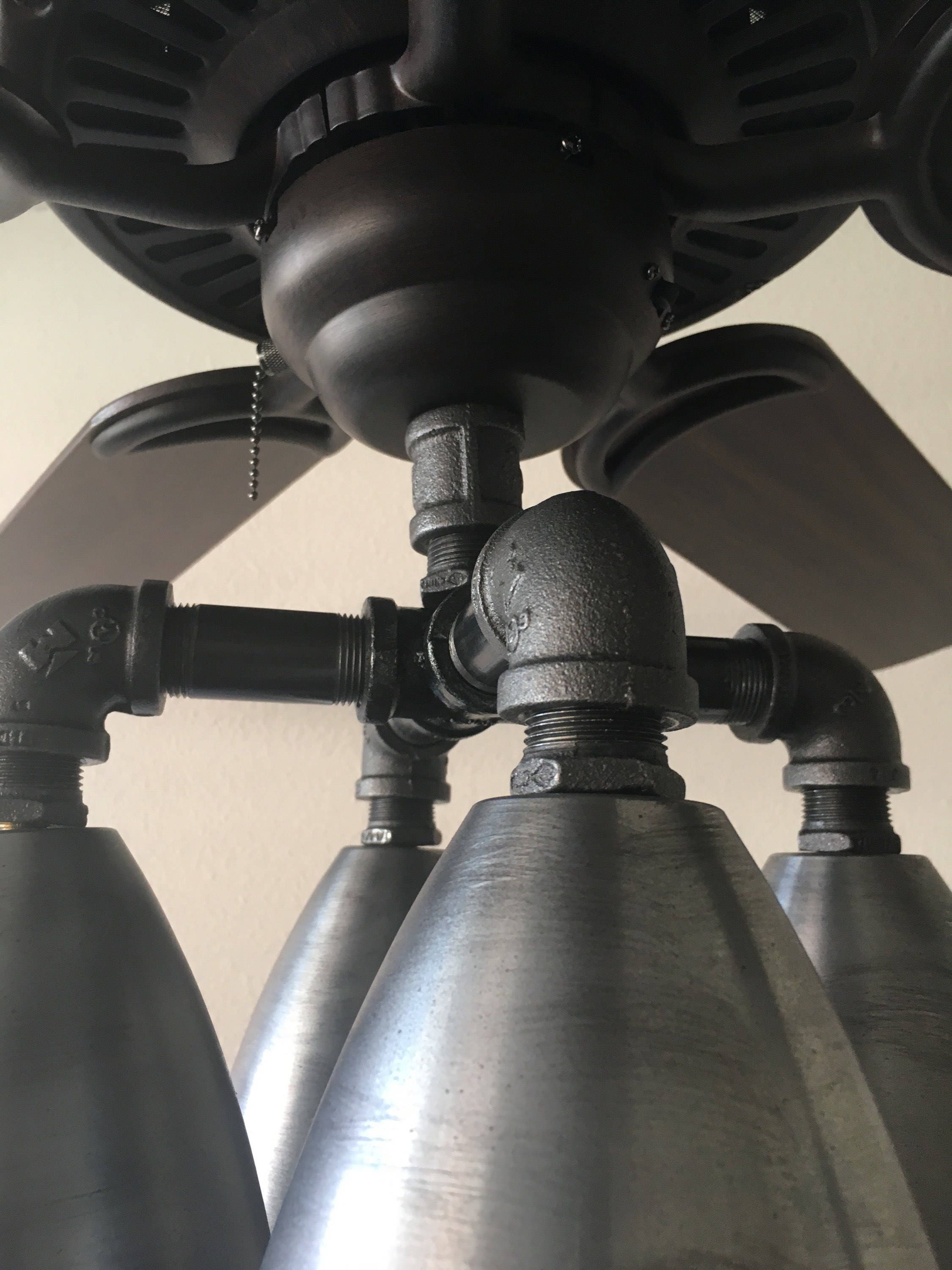 Industrial Vintage Ceiling Fan - Etsy