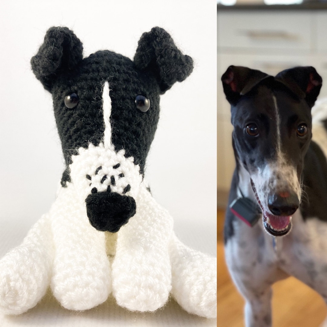 Custom Crocheted Greyhound/whippet/italian Greyhound - Etsy UK