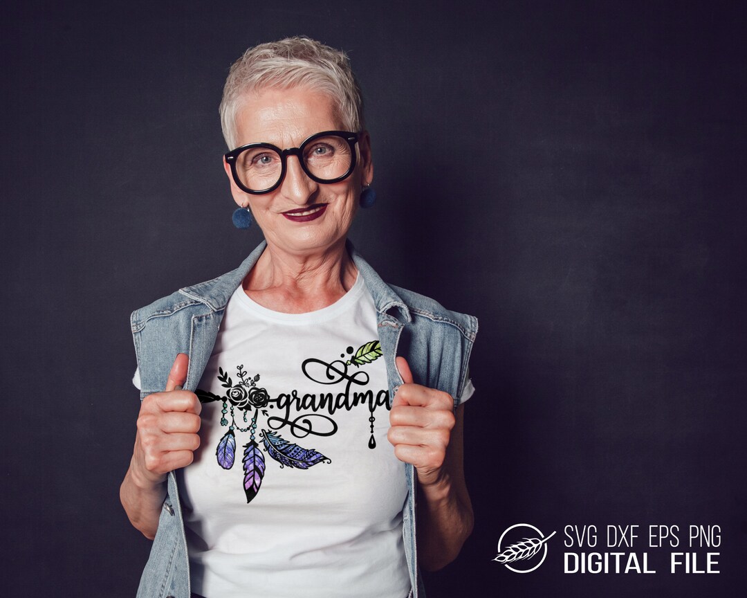 Grandma, SVG Cut File - Etsy